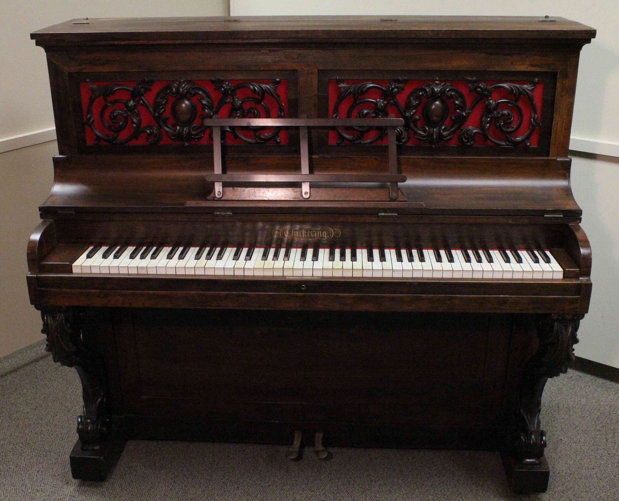 Chickering "Cocked Hat" grand piano | Jack Wyatt Museum